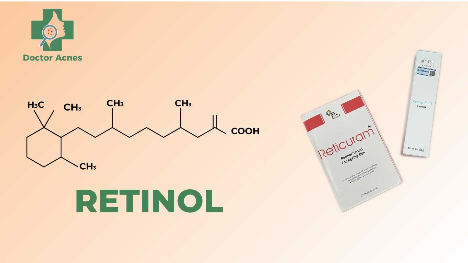 Dùng retinol và tretinoin bao lâu thì có hiệu quả?