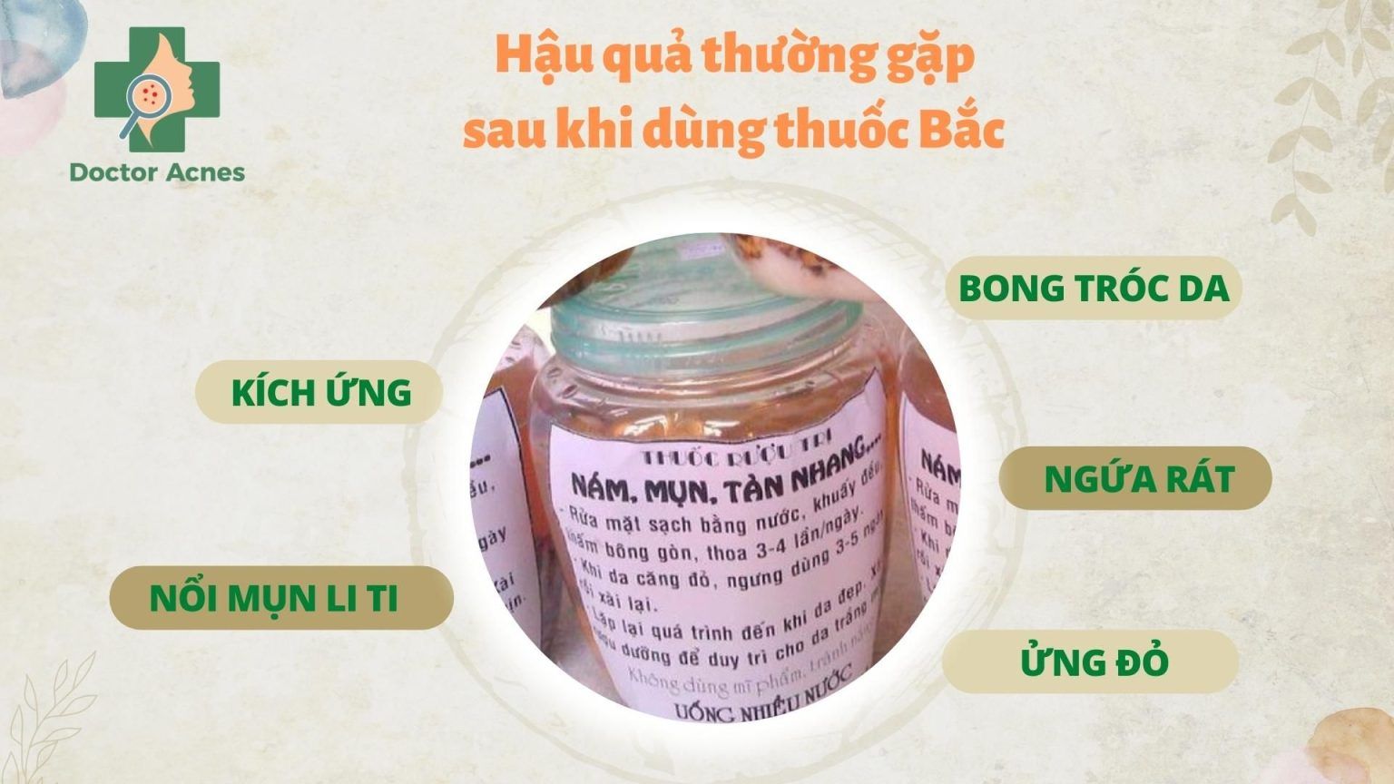 Da bong tróc, kích ứng sau khi dùng thuốc Bắc? 5 bước phục hồi đúng cách