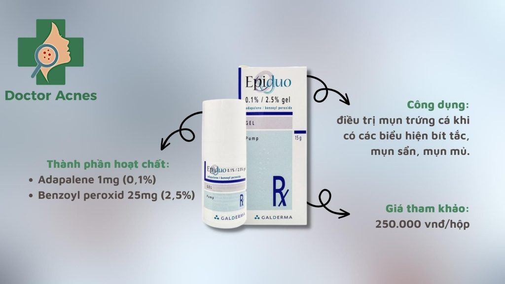 Top 8 thuốc bôi trị mụn hiệu quả nhất hiện nay