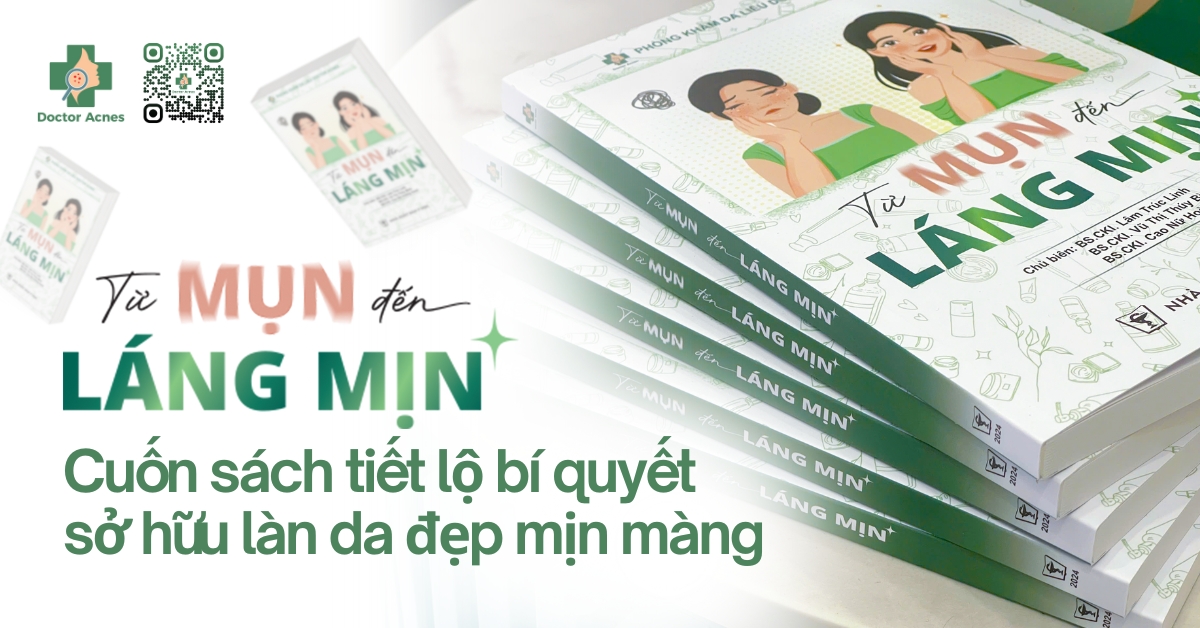 Từ mụn đến láng mịn: cuốn sách tiết lộ bí quyết sở hữu làn da đẹp mịn màng