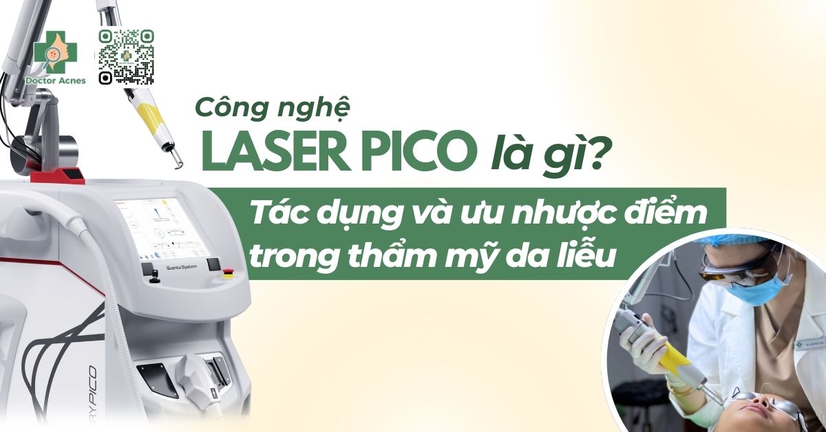 Công nghệ laser pico là gì? Tác dụng trong thẩm mỹ da liễu